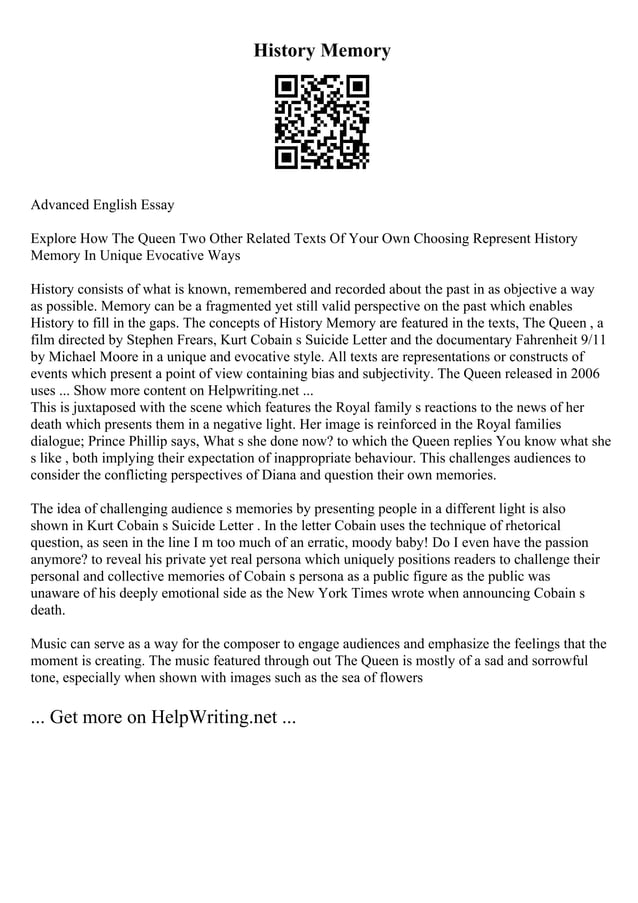 Importance Of Helping Others-Essay | PDF