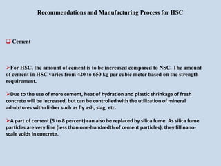 Importance of high strength concrete | PPT