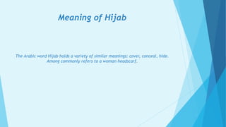 Importance of hijab in islam | PPTX