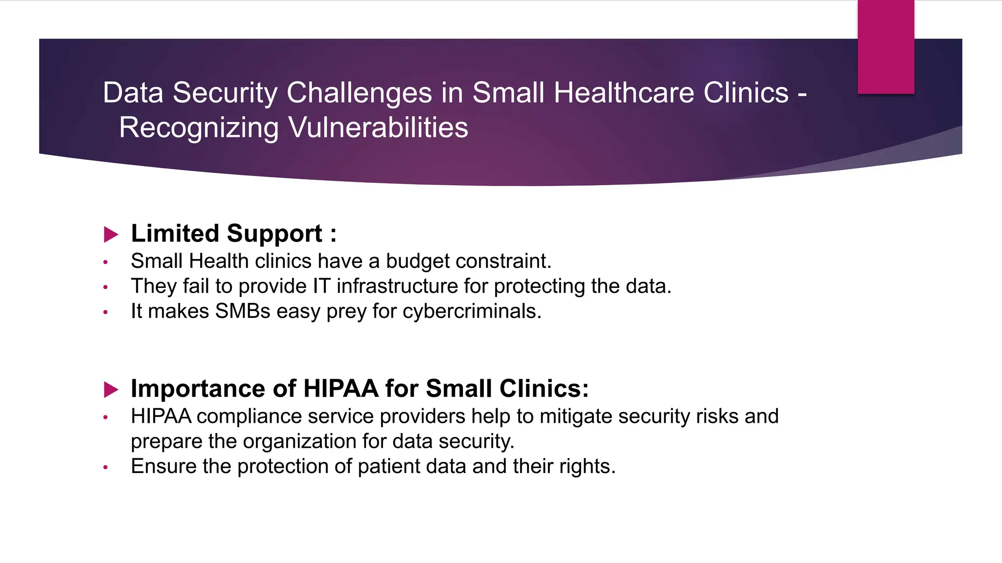 Importance of HIPAA Compliance for Small Healthcare Clinics.pptx