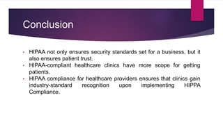 Importance of HIPAA Compliance for Small Healthcare Clinics.pptx