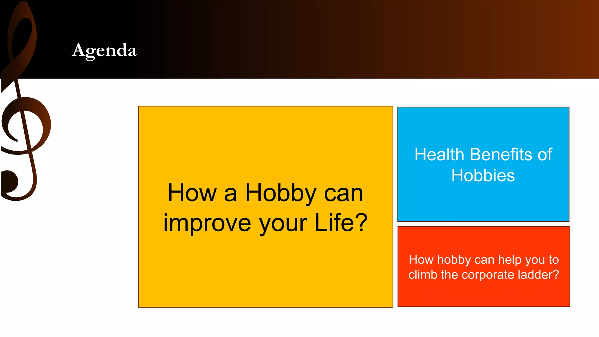 Importance of hobby in Corporate Life | PPSX