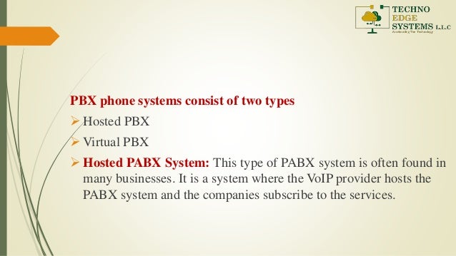 Importance of Hosted PBX and Virtual PBX Services for Businesses | PPT