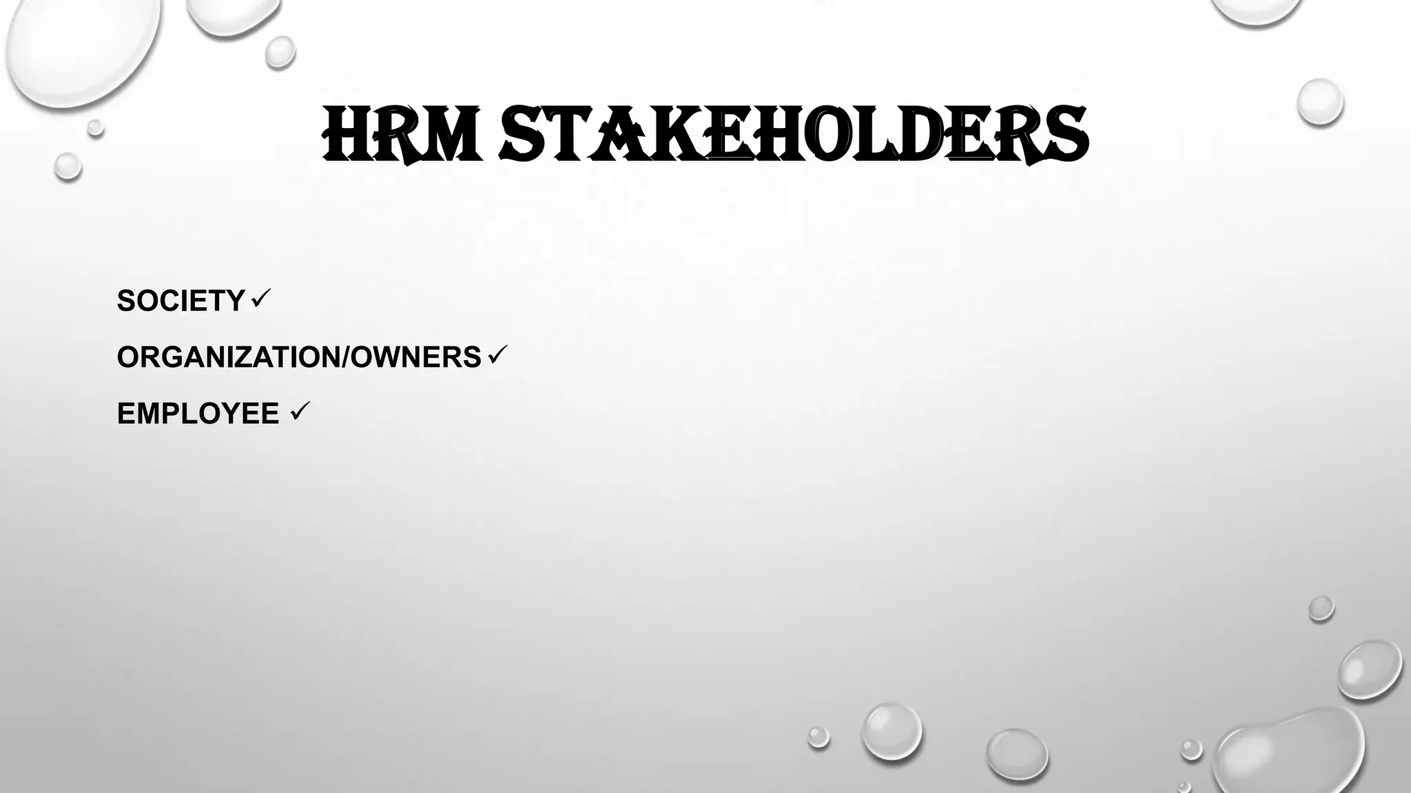 Importance of hrm | PPTX