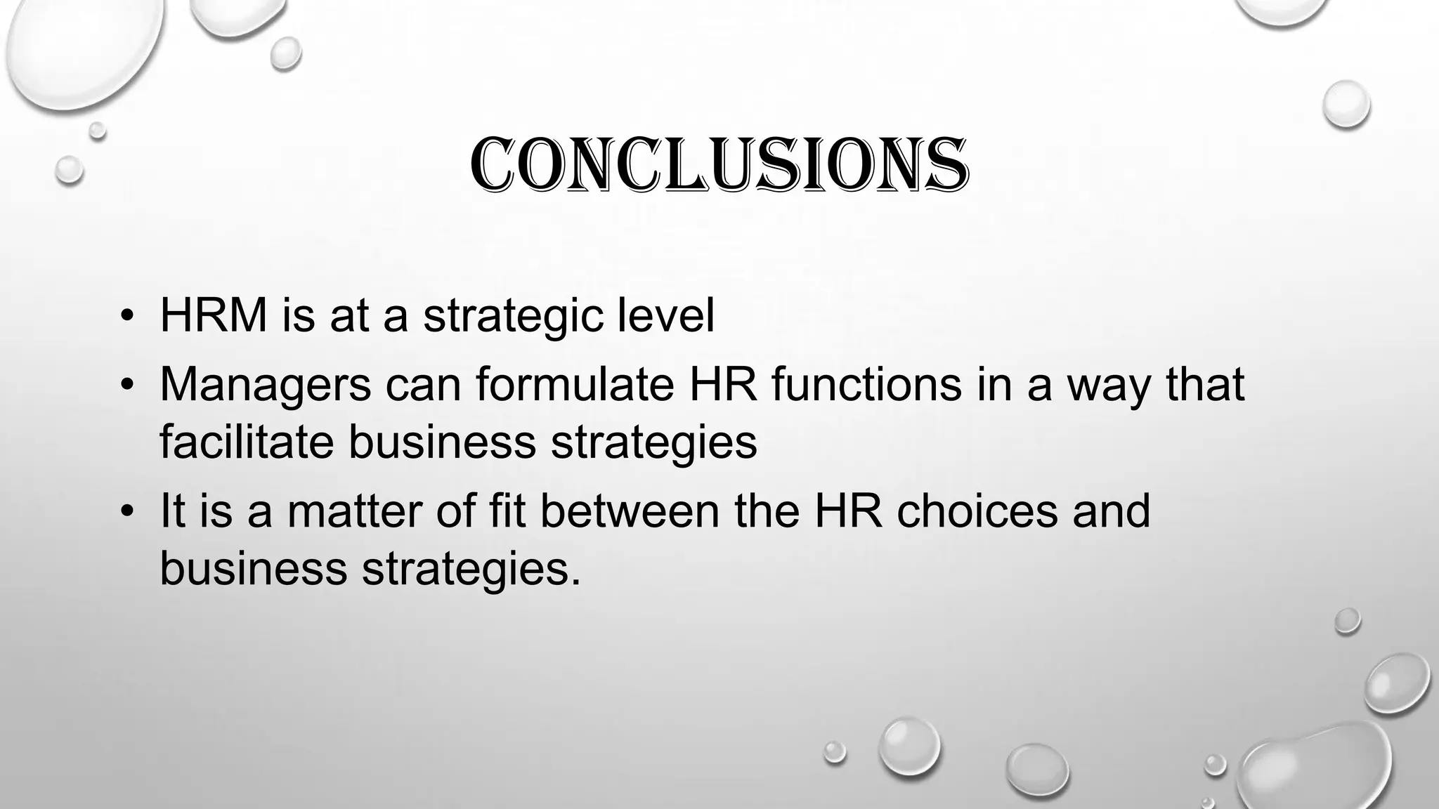 Importance of hrm | PPTX