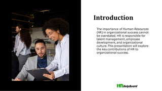 Importance of Human Resource in an Organization | PPTX | Human ...