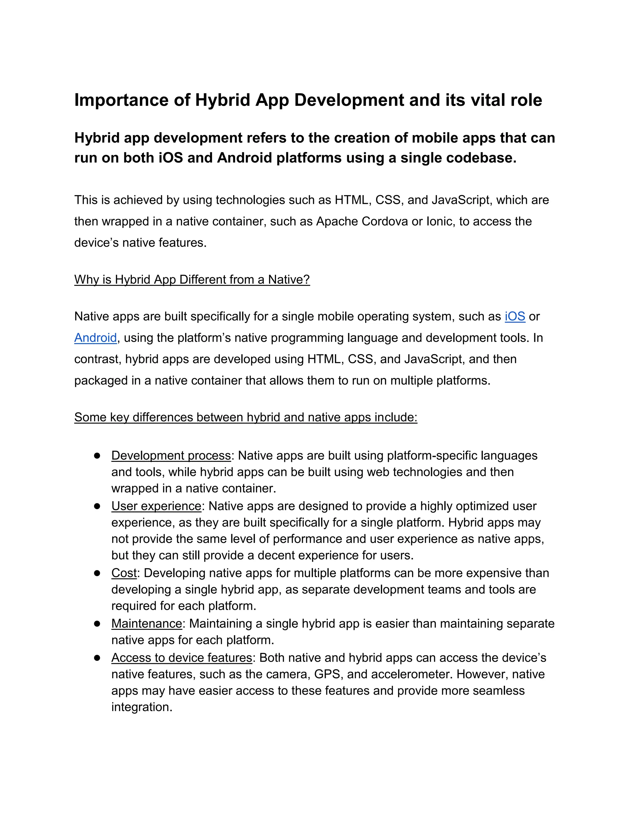 Importance of Hybrid App Development and its vital role.docx