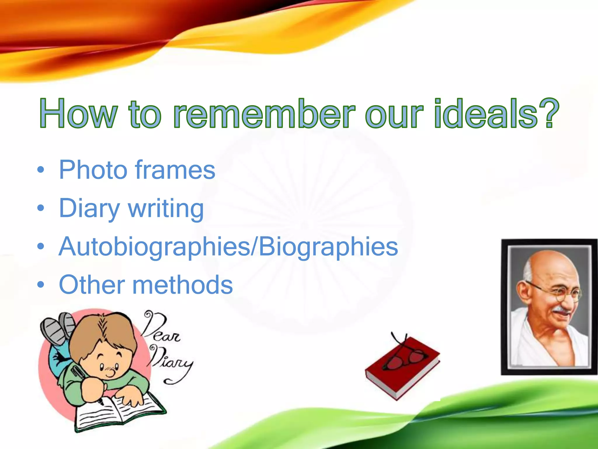 Importance of ideal | PPT