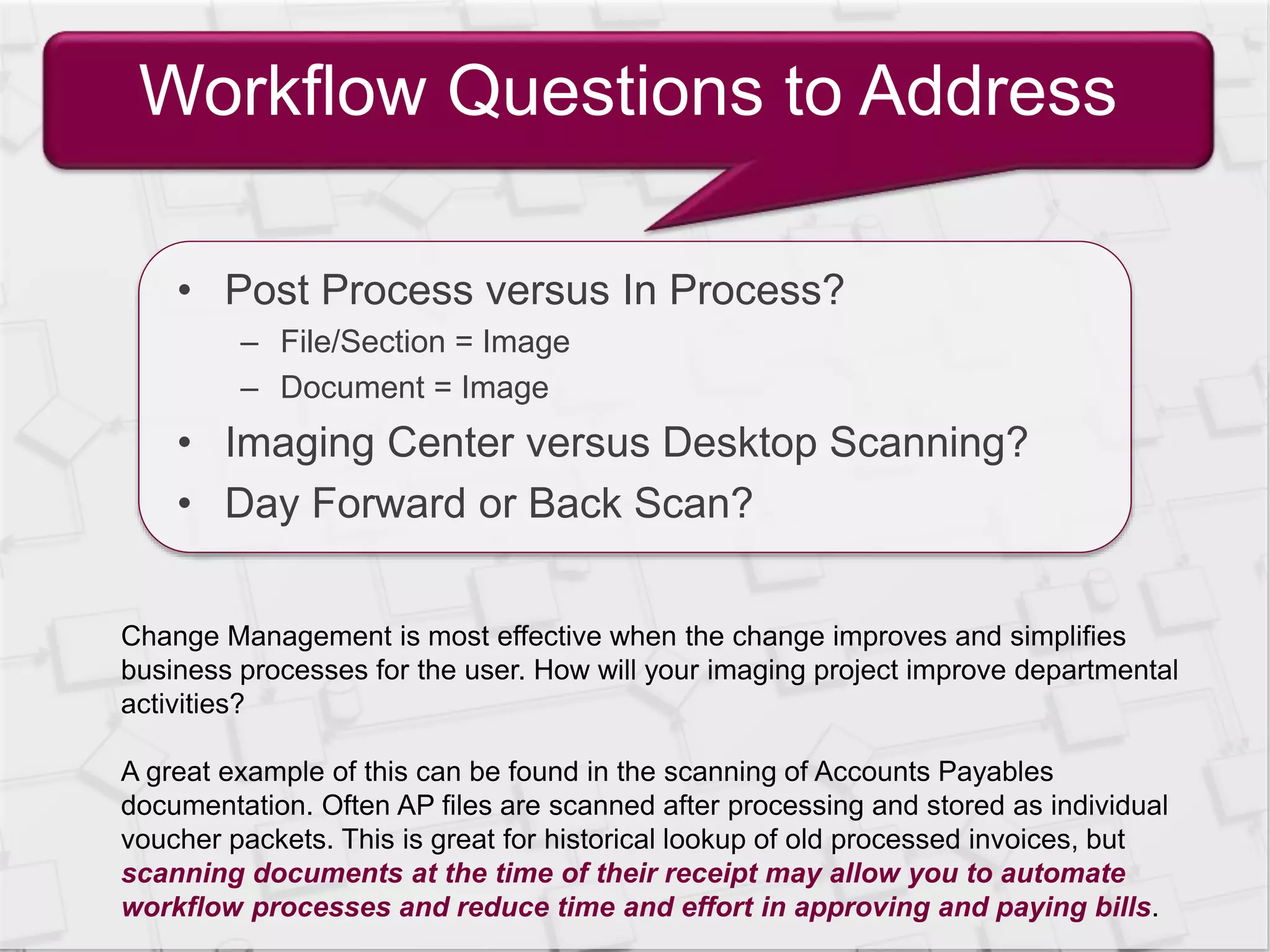 Developing a plan for your imaging project | PPTX | Desktop Publishing ...
