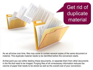 Developing a plan for your imaging project | PPTX