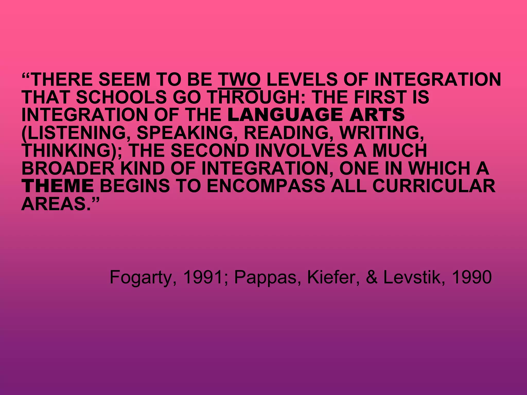 Importance of integrating literacy in all classes copy | PPTX