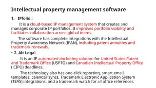 IMPORTANCE OF INTELLECTUAL PROPERTY MANAGEMENT.pptx | Free Download