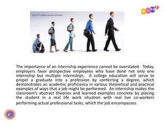 Importance of Internship | PPTX | Undergraduate Education | College ...