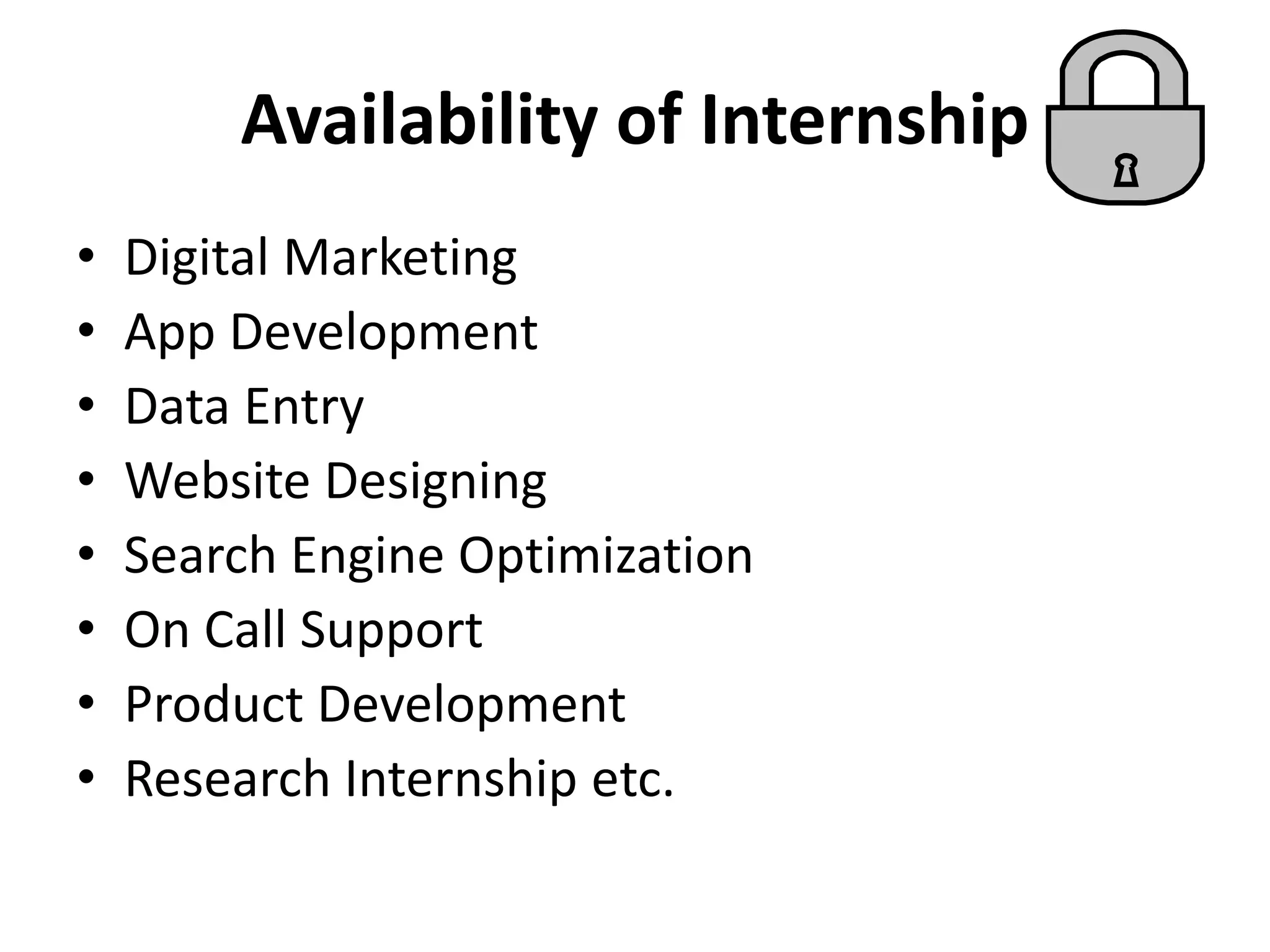 Importance of internship | PPTX