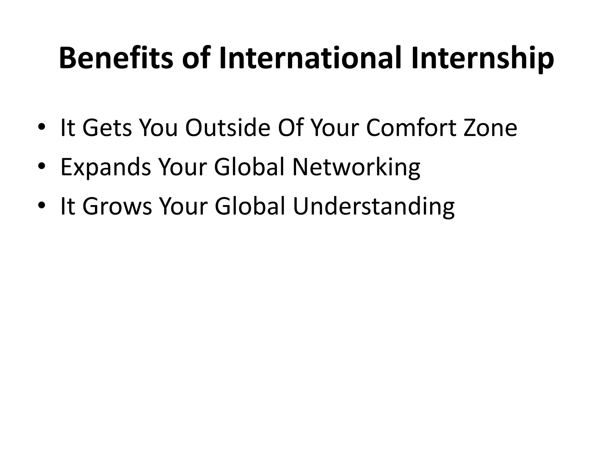 Importance of internship | PPTX