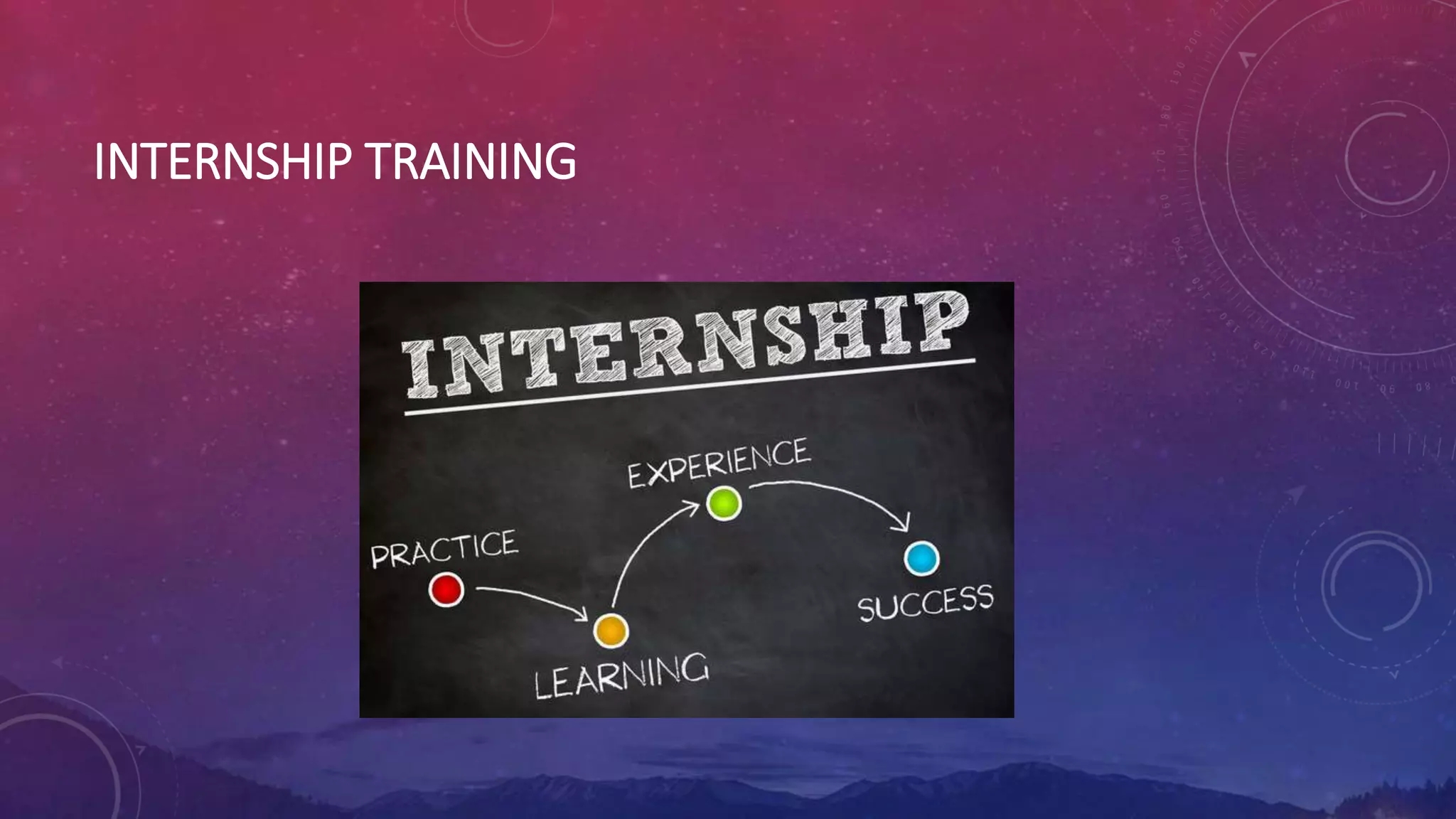 Importance of internship training | PPT