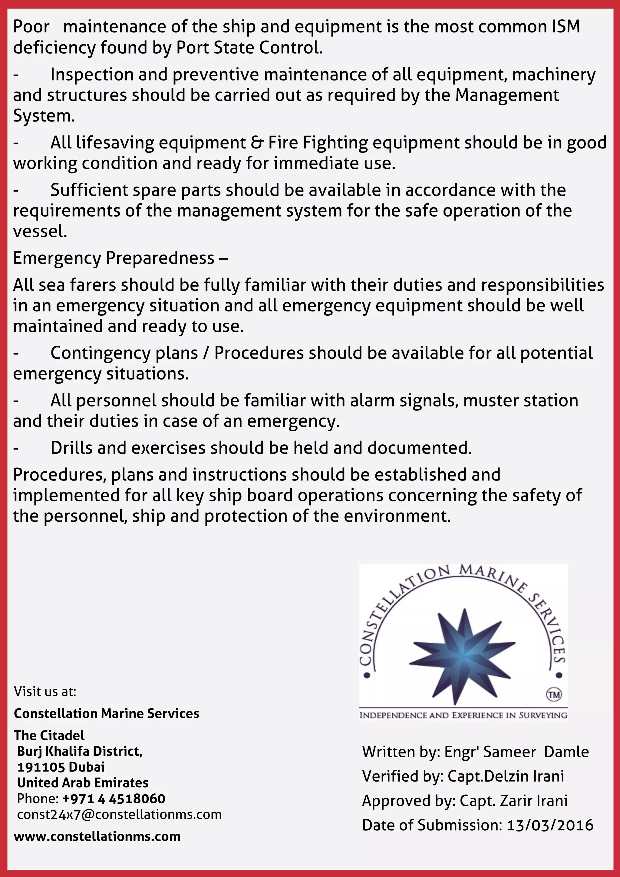 Importance of ism audits | PDF