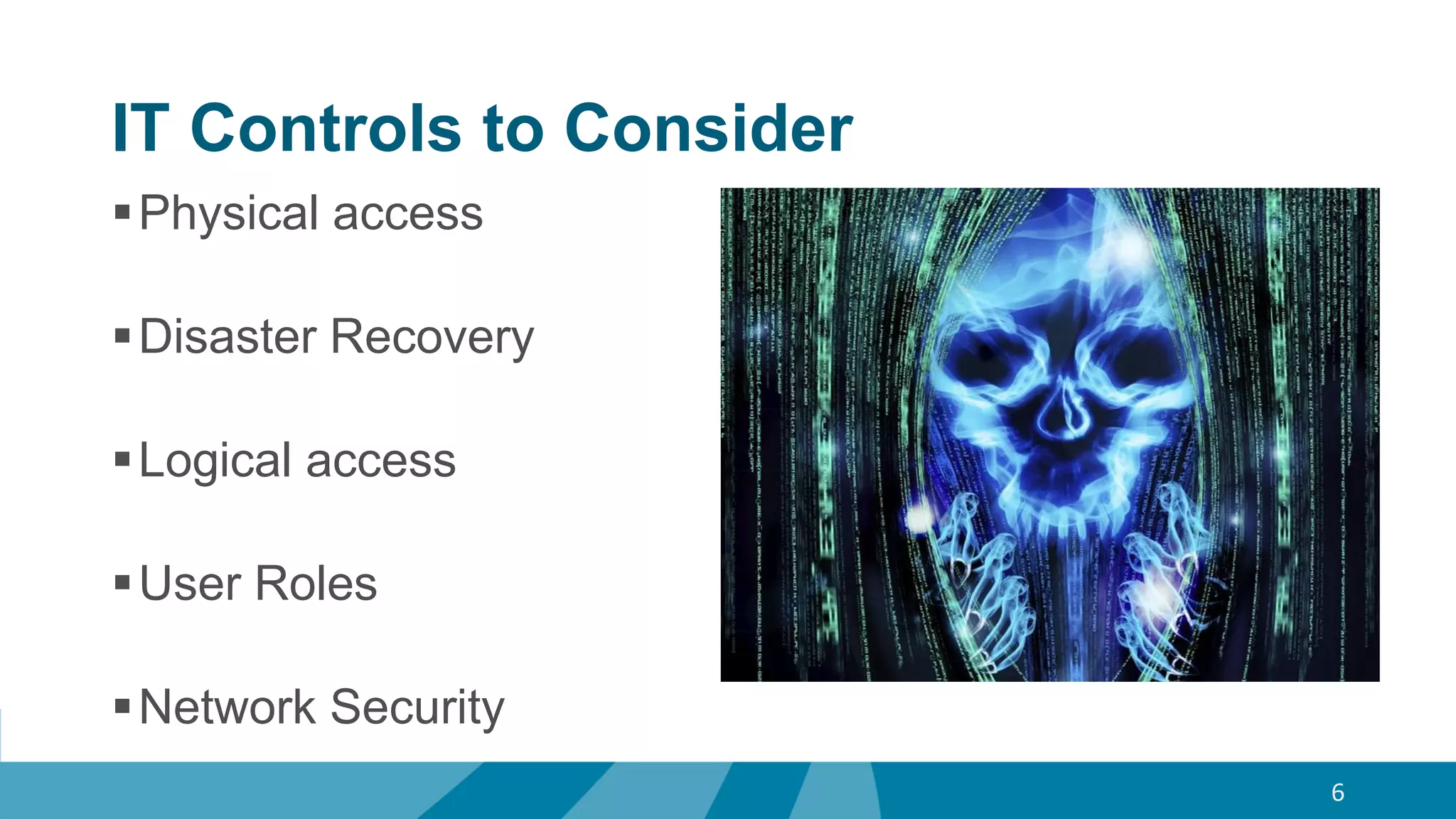 The Importance of IT Controls | PPT