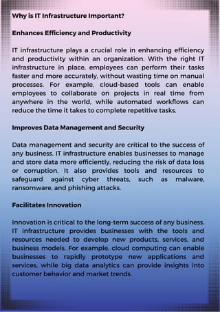 Importance of IT infrastructure for businesses of all sizes.pdf