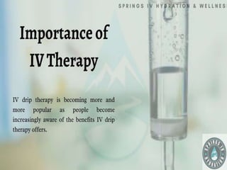 Importance of IV Therapy | PPT