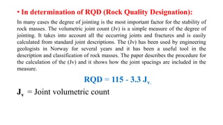 Importance of joints (geology) | PPTX