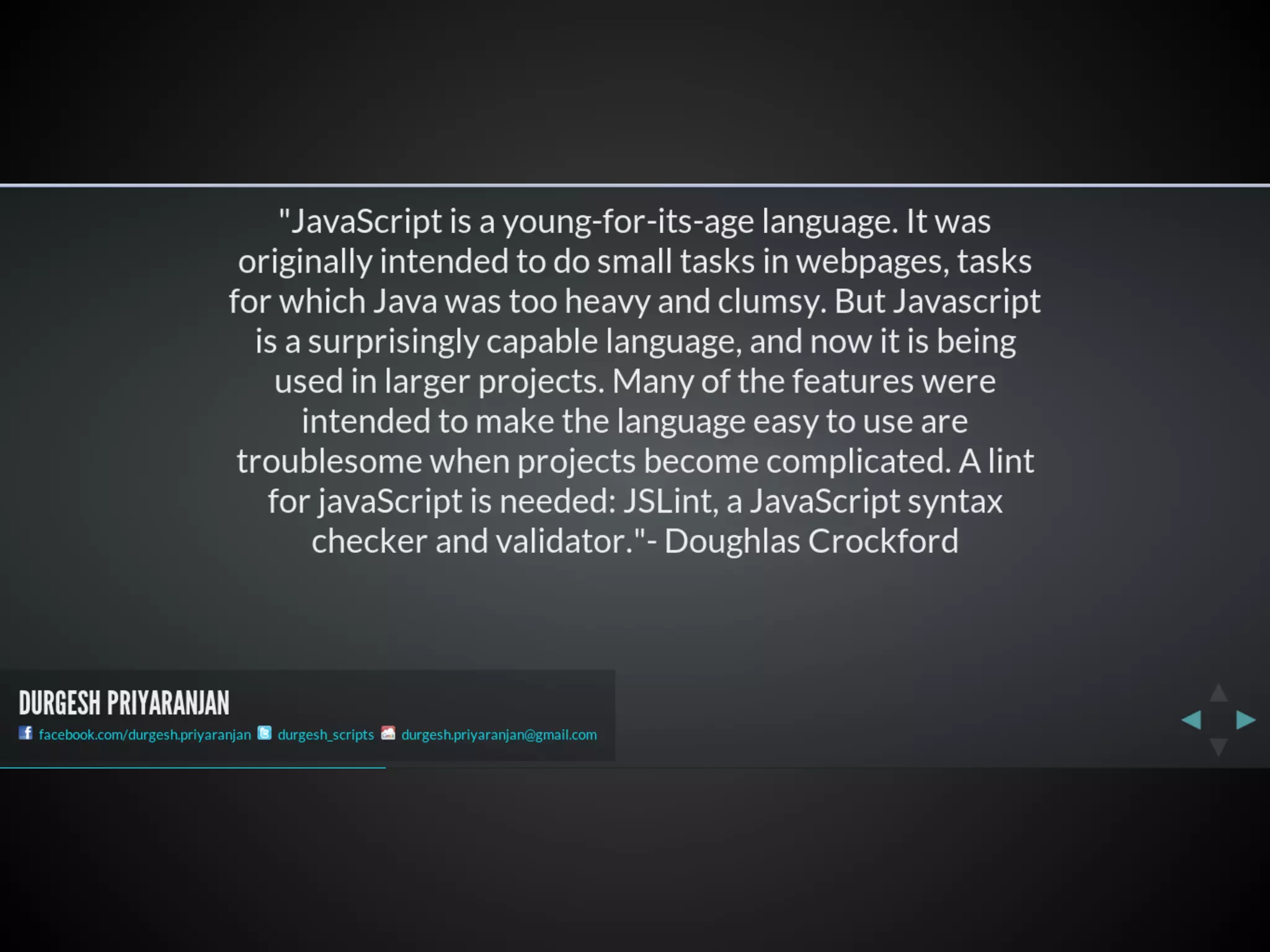 Importance of js lint | PDF