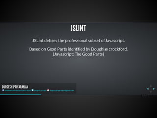 Importance of js lint | PDF