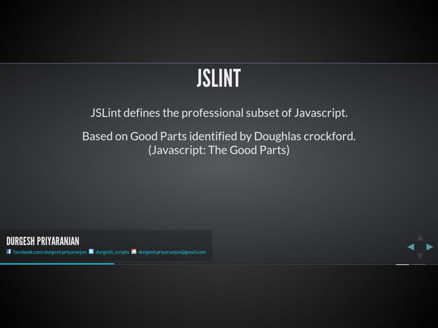 Importance of js lint | PDF