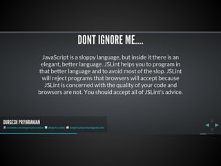 Importance of js lint | PDF