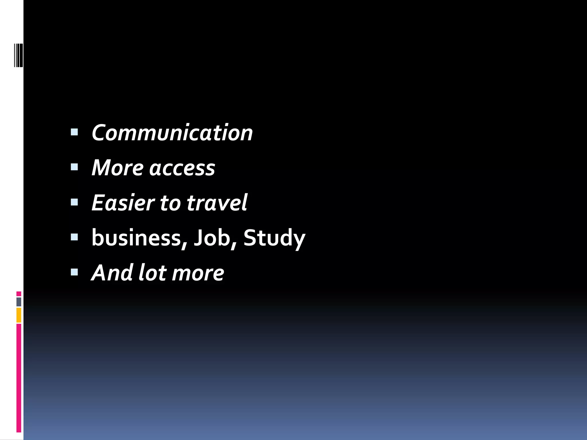 Importance of learning english language | PPT