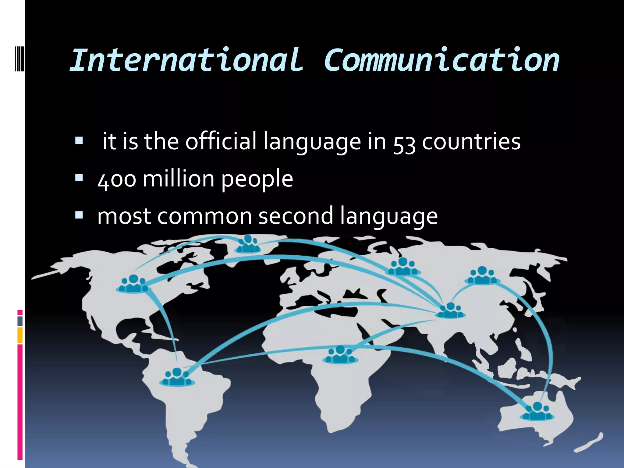 Importance of learning english language | PPT