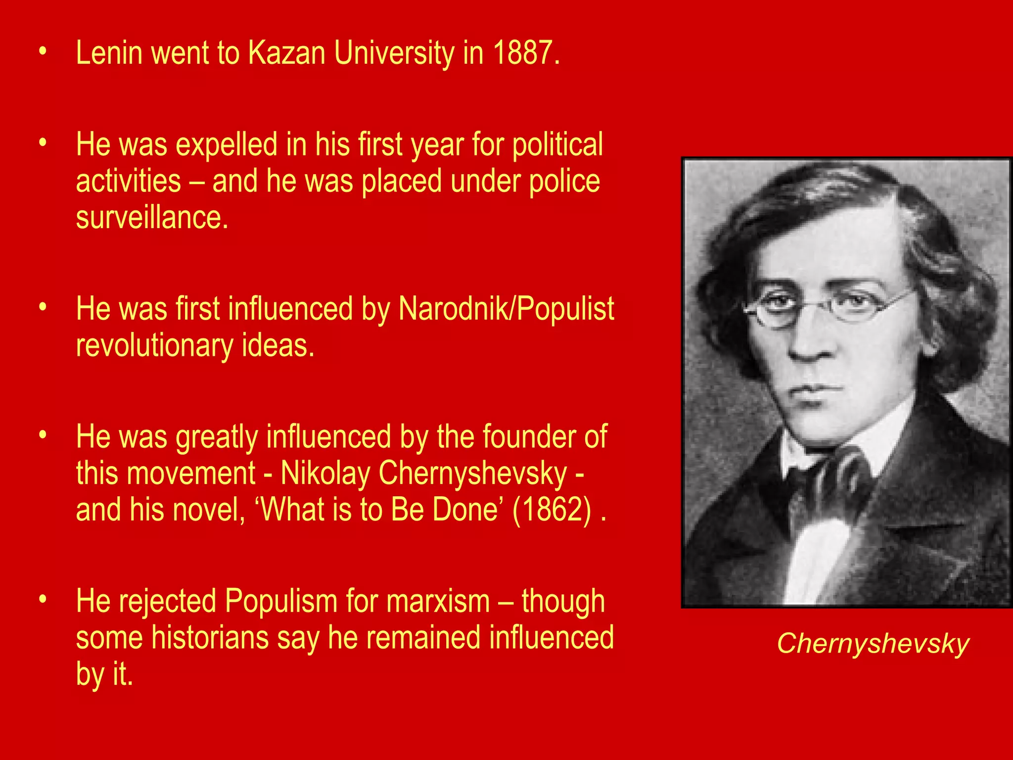 Importance of lenin to 1917 | PPT
