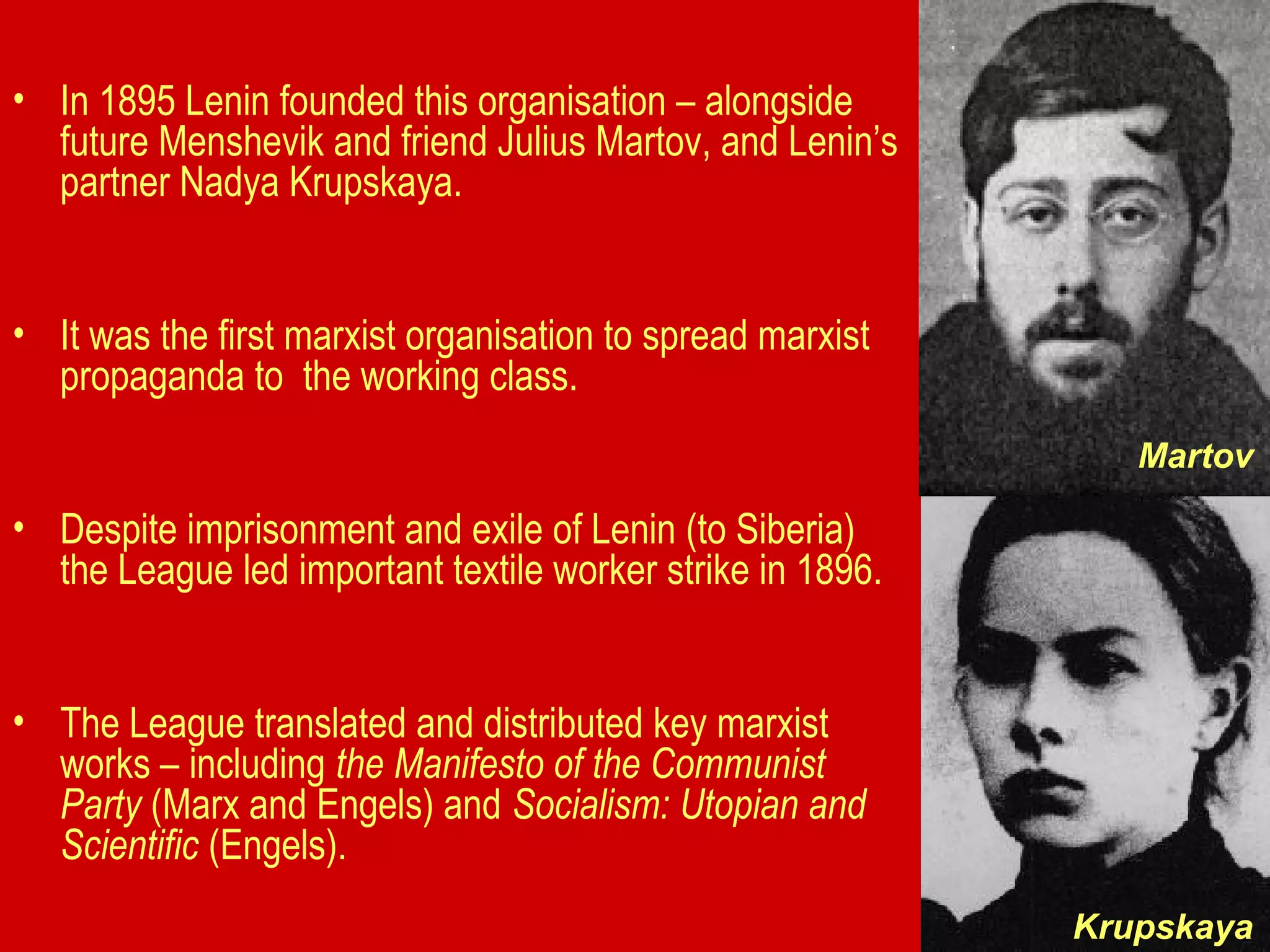 Importance of lenin to 1917 | PPT