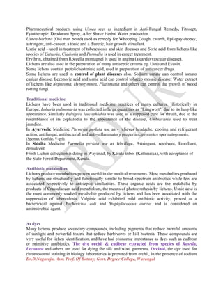 Importance of Lichens (Ecological and Economic Importance) by DrD ...