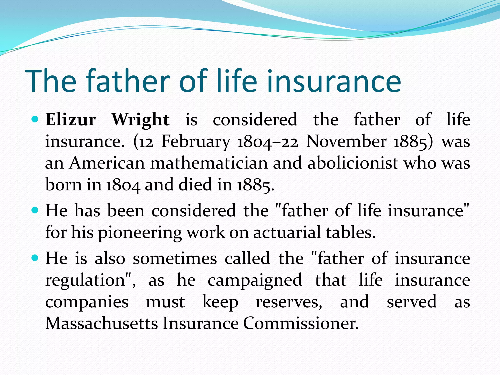 Importance of life insurance | PPTX