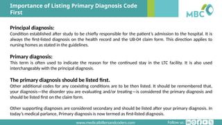 Importance of Listing Primary Diagnosis Code First.pptx