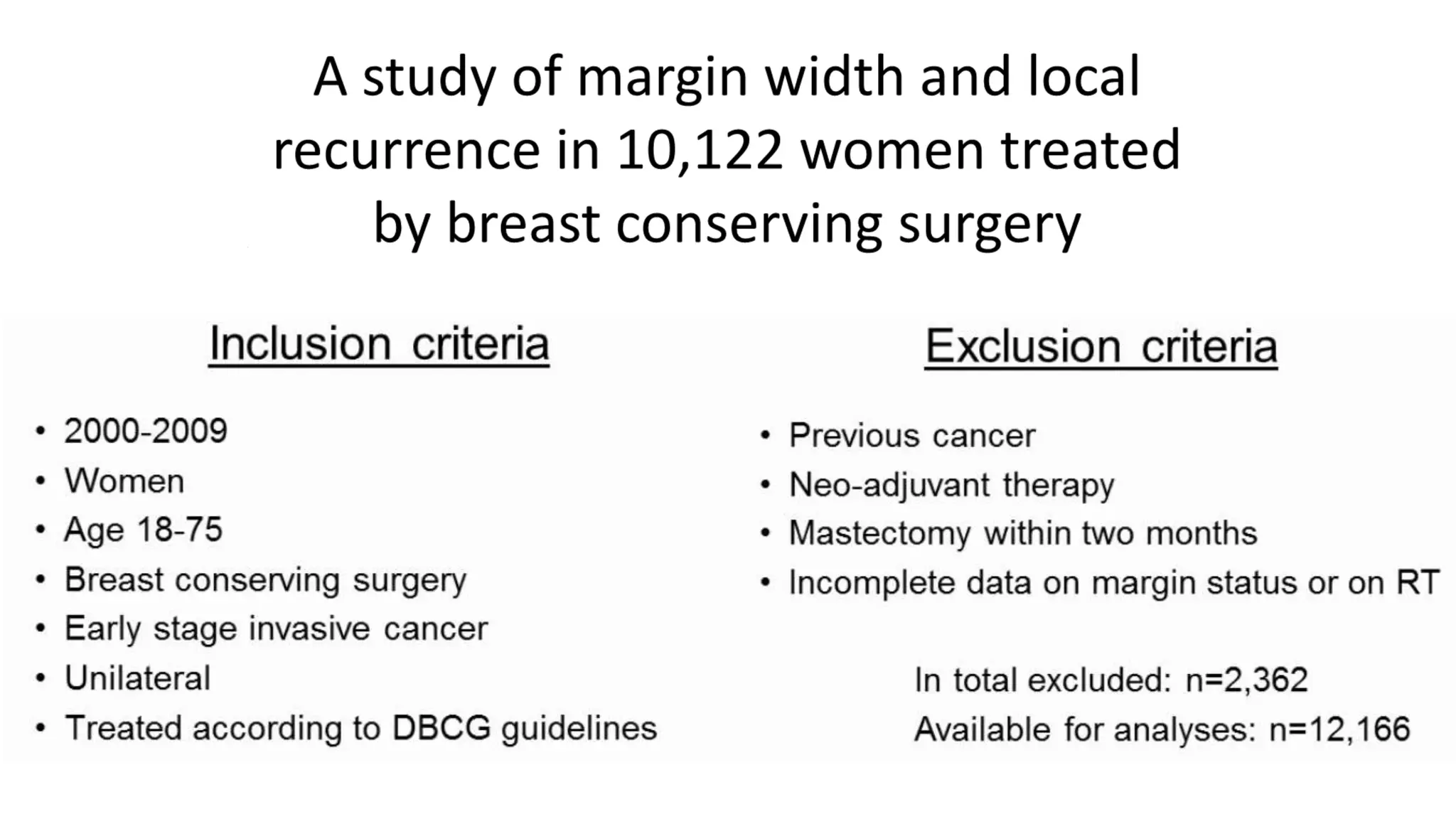 Importance of margins in breast conserving surgery | PPT