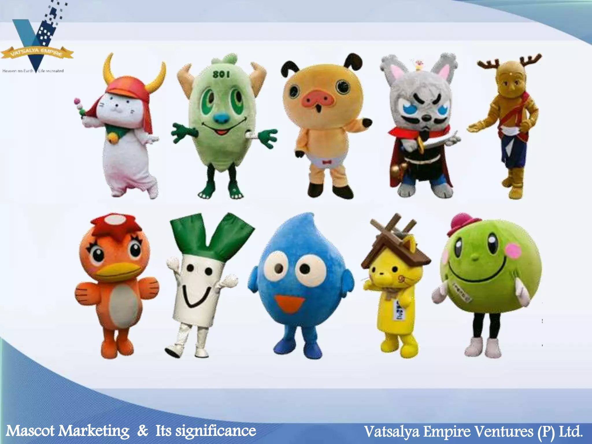 Importance of mascot branding by Vatsalya Empire | PPTX