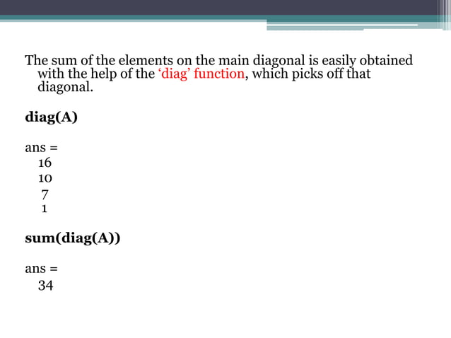 Importance of matlab | PPT