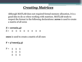 Importance of matlab | PPTX