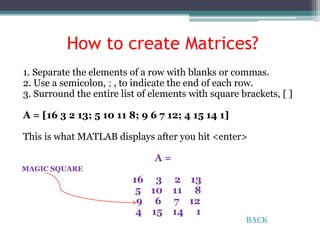 Importance of matlab | PPTX