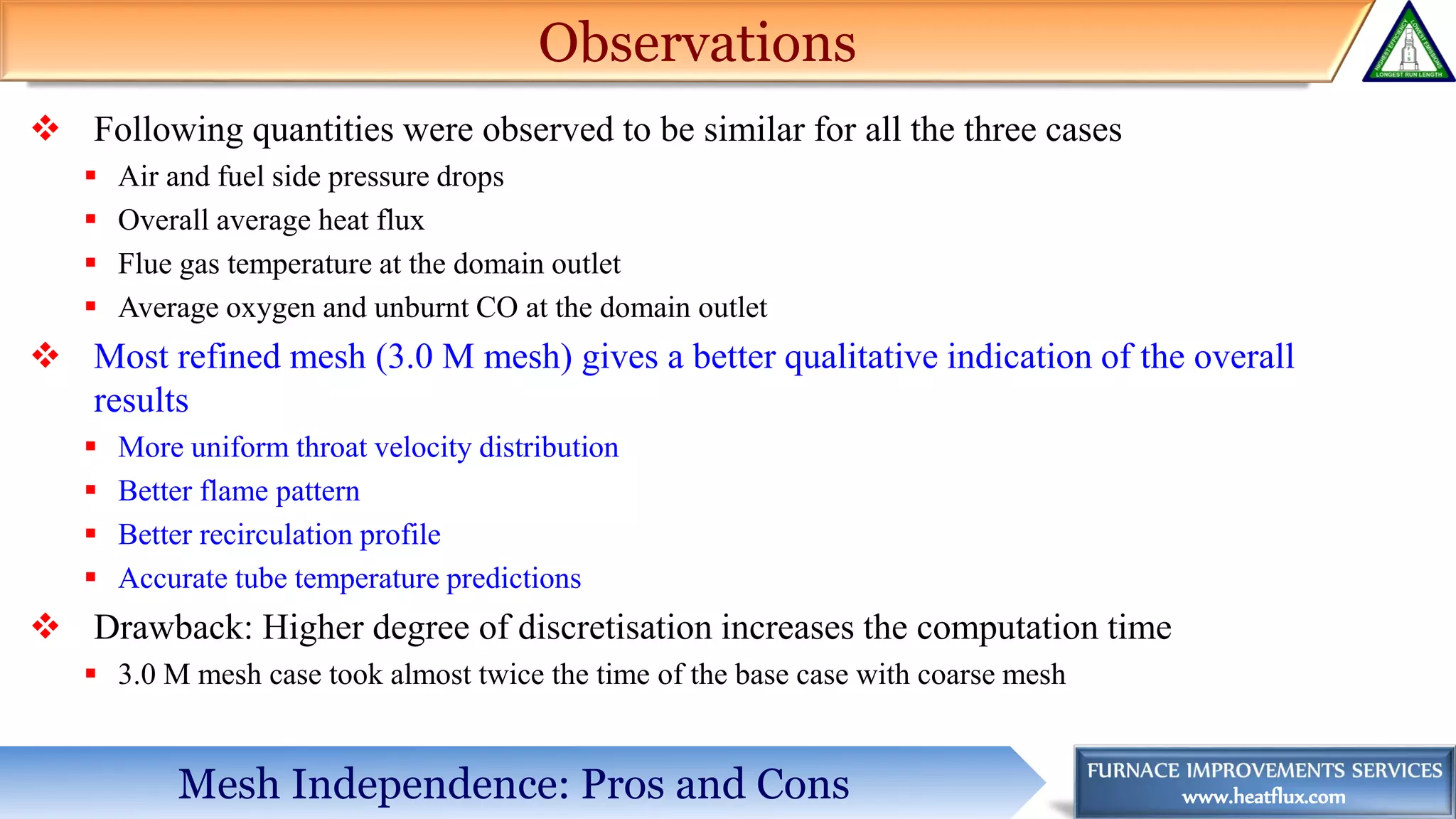 Importance of mesh independence study | PDF