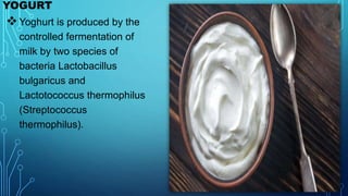 Importance of microorganism in dairy industry | PPTX
