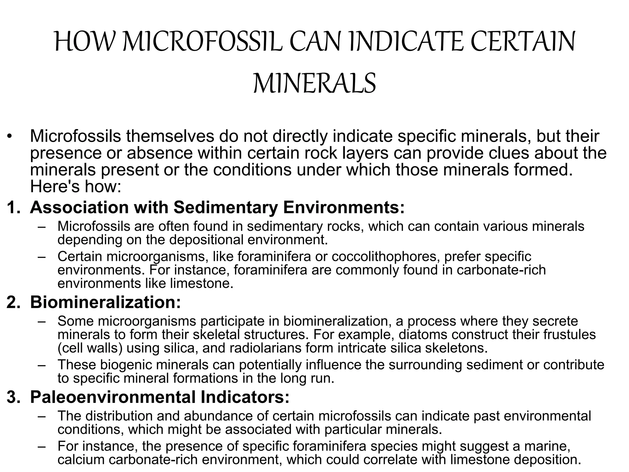 MICROPALEONTOLOGY : Introduction and its importance.pptx