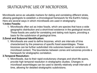 MICROPALEONTOLOGY : Introduction and its importance.pptx