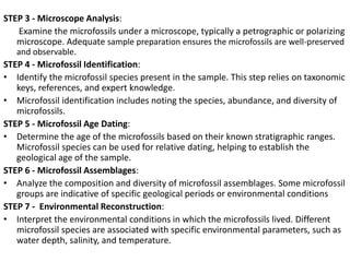 MICROPALEONTOLOGY : Introduction and its importance.pptx