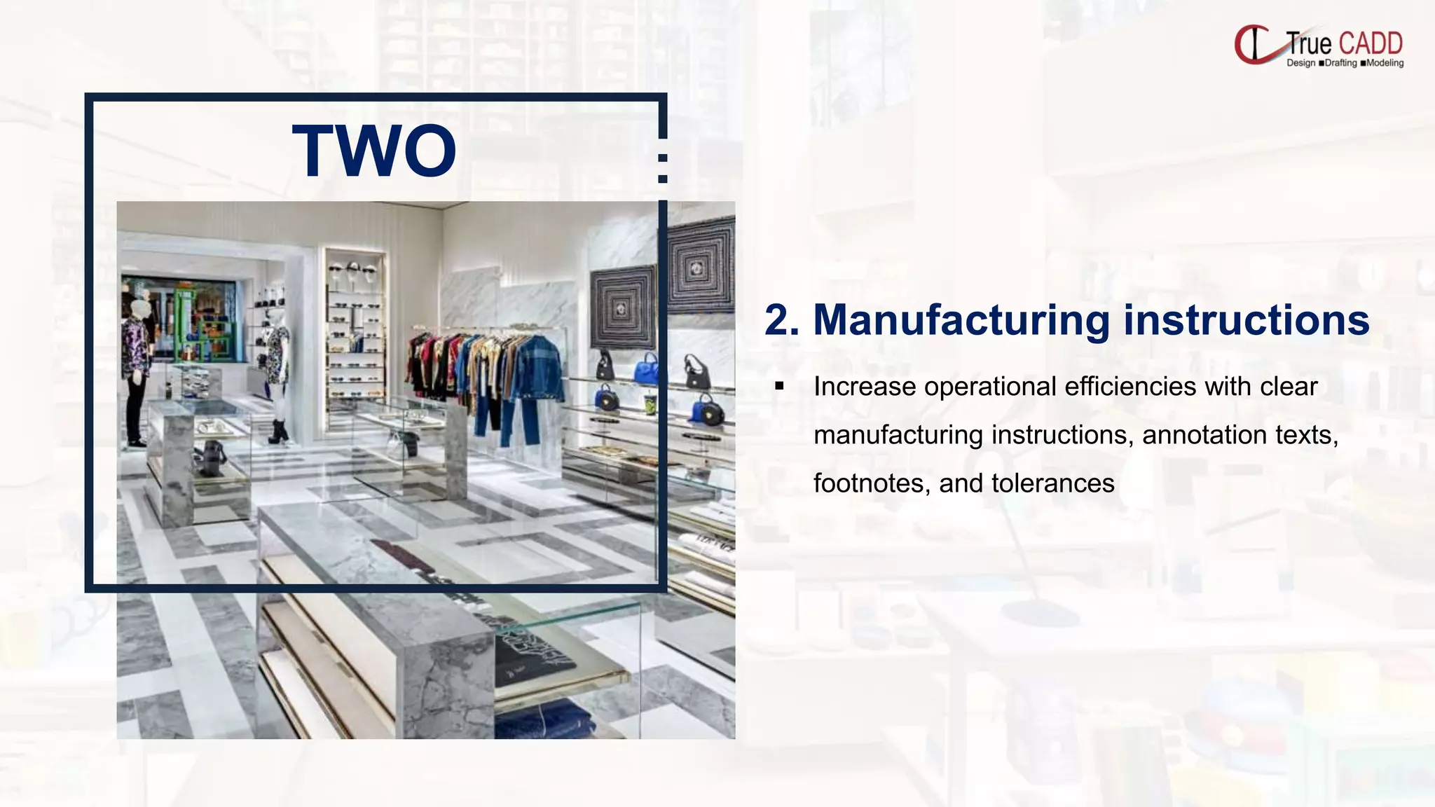 Importance of Millwork Shop Drawings in Retail Shops | PPT