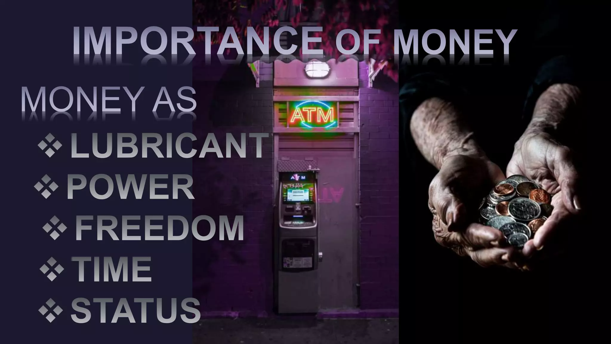 Importance of money | PPTX