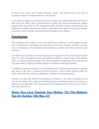 Importance of Mother in One's Life.pdf