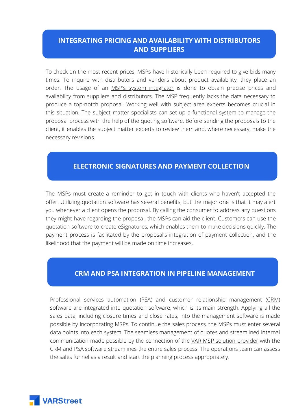 Importance of MSP Quoting Tool. | PDF